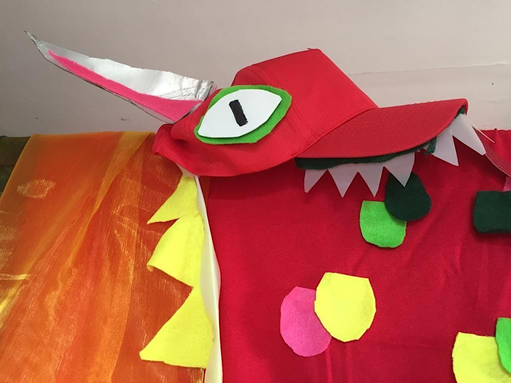 Create a roaring lion or dragon hat to wear in the Medieval Pageant ...