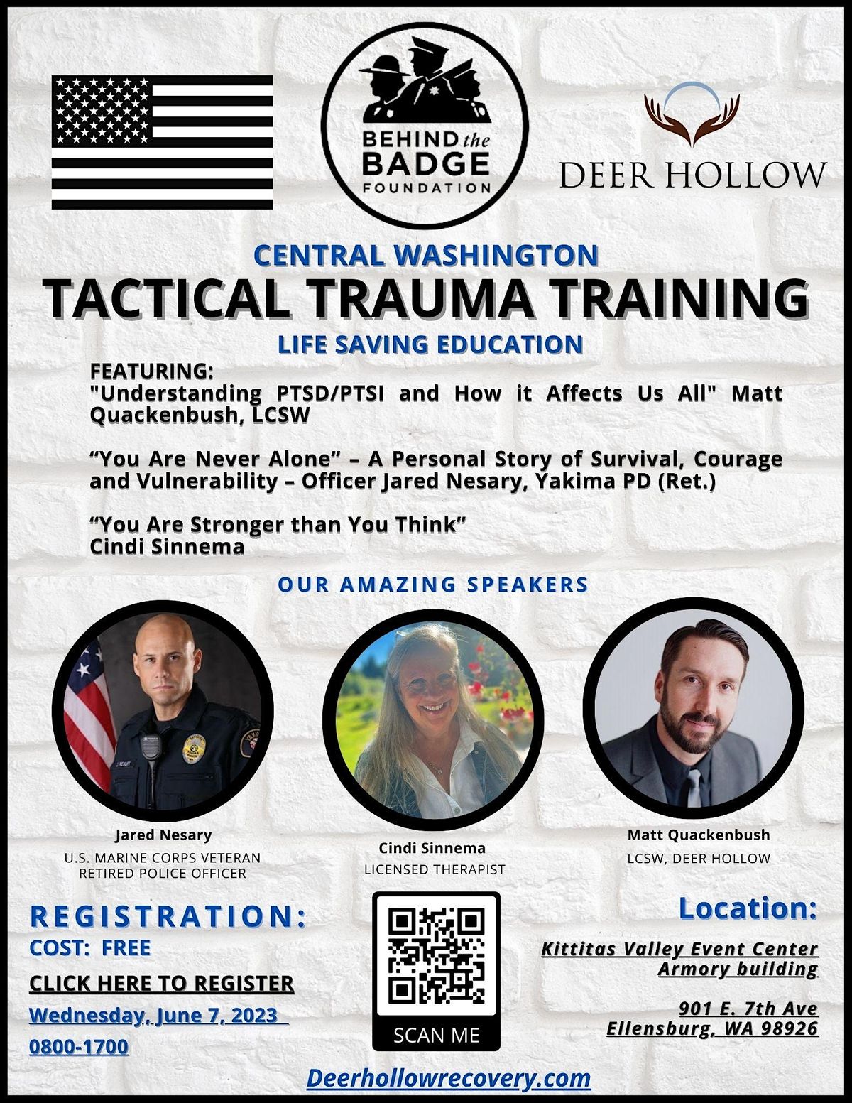 TACTICAL TRAUMA TRAINING - LIFE SAVING EDUCATION | KITTITAS VALLEY ...
