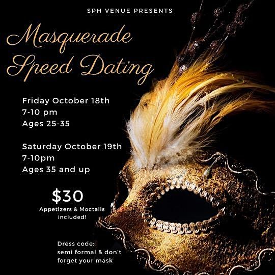 Masquerade Speed Dating ages 25-35 | 550 Hoes Ln, Piscataway, NJ ...