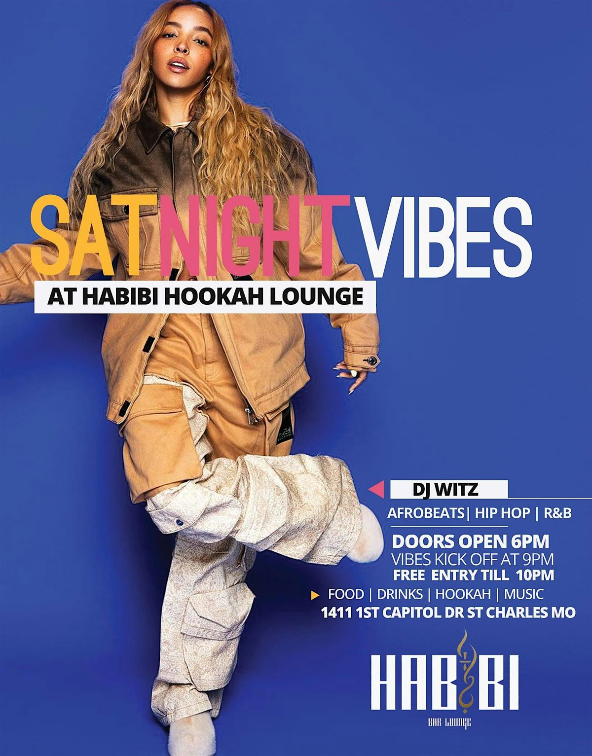 SATURDAY NIGHT VIBES AT HABIBI HOOKAH LOUNGE at Habibi Hookah Bar ...