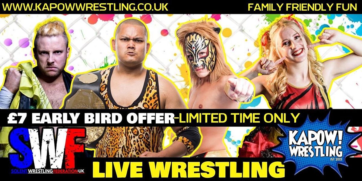 LIVE WRESTLING COMES TO READING!! SUMMER SMASH TOUR HEADS TO TOWN!! at ...