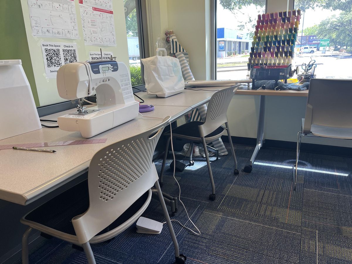 Sewing Studio Orientation at Mary D. Pretlow Anchor Branch Library ...