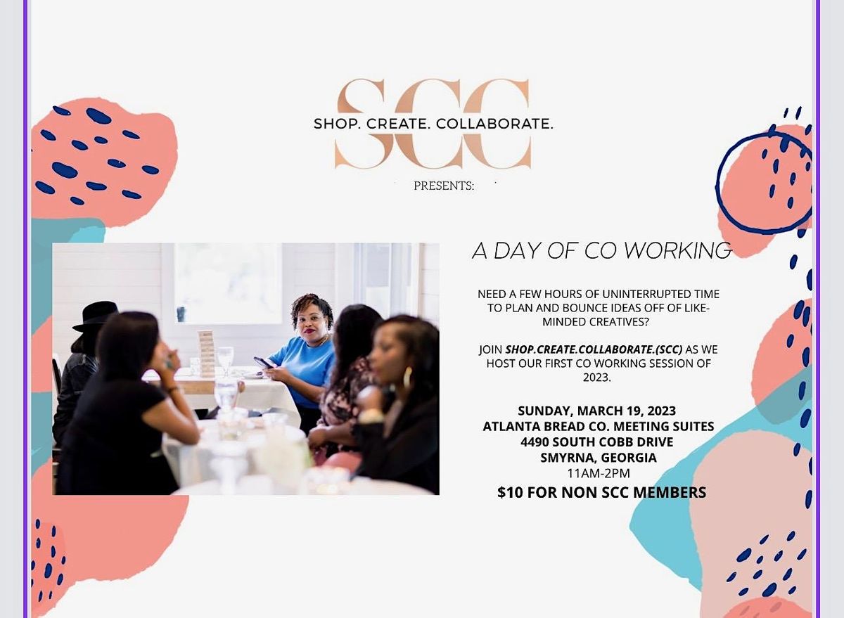 SCC Presents: Creative Co-Working with a Purpose at Atlanta Bread ...