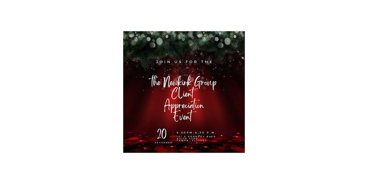 The Newkirk Group Customer Appreciation Event | The Tampa Club ...
