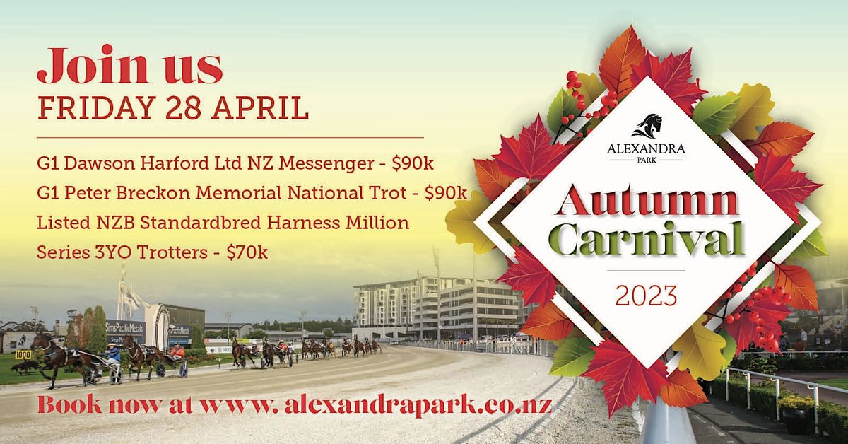 Autumn Harness Racing at Alexandra Park | Alexandra Park Raceway ...