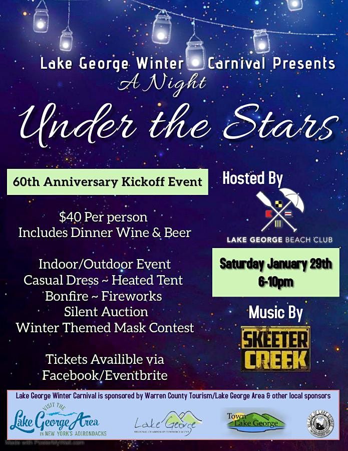 A Night Under the Stars - Lake George Winter Carnival Kickoff | Lake ...
