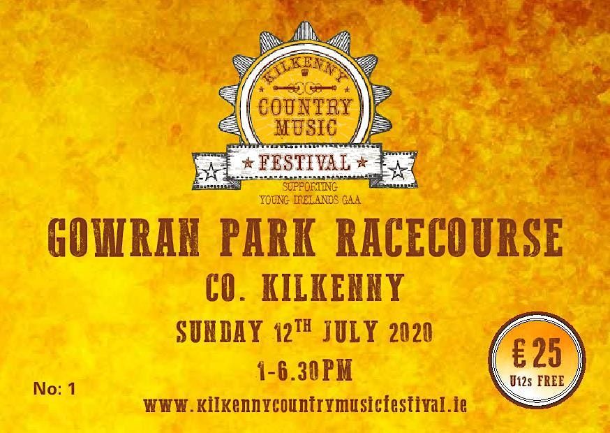 Kilkenny Country Music Festival 2023 | Gowran Park Racecourse, Kilkenny, KK | July 9, 2023