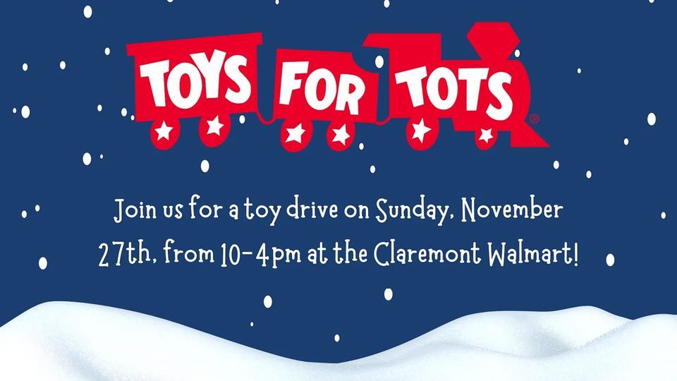 10th annual Toys for Tots Stuff the Truck at Walmart Claremont on 27th ...