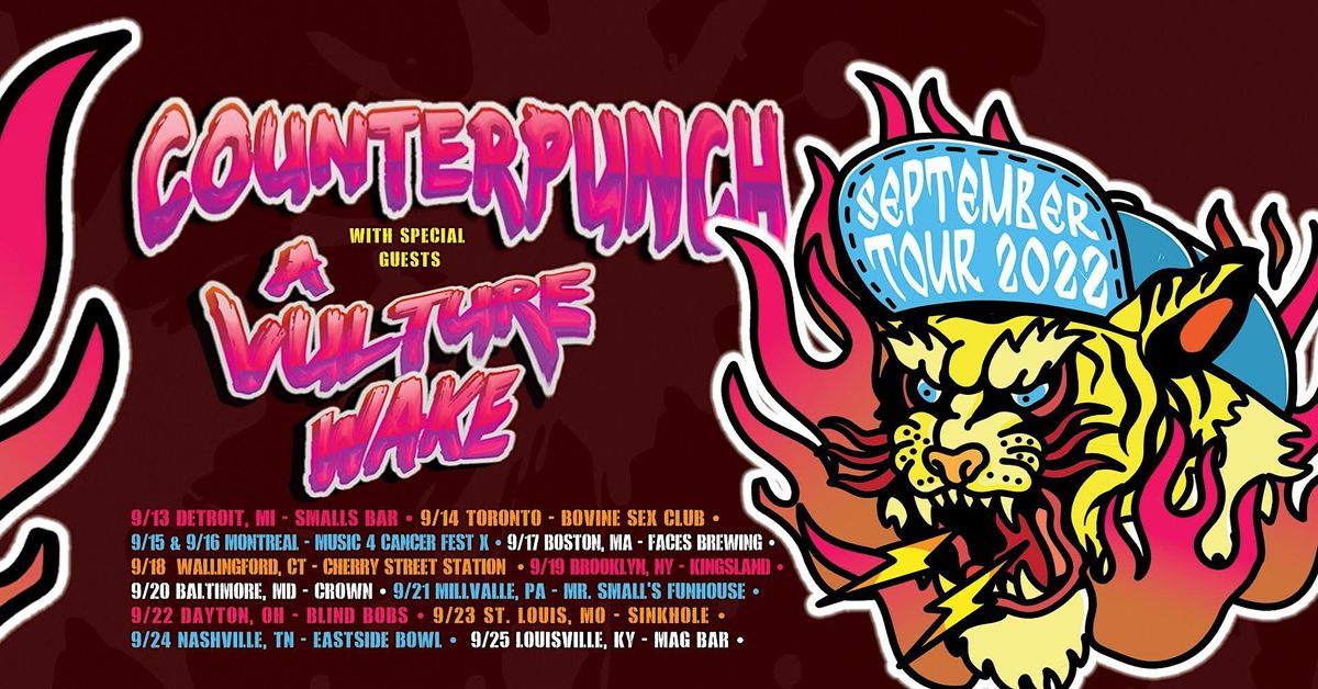 Counterpunch and A Vulture Wake at The Crown | The Crown Baltimore ...