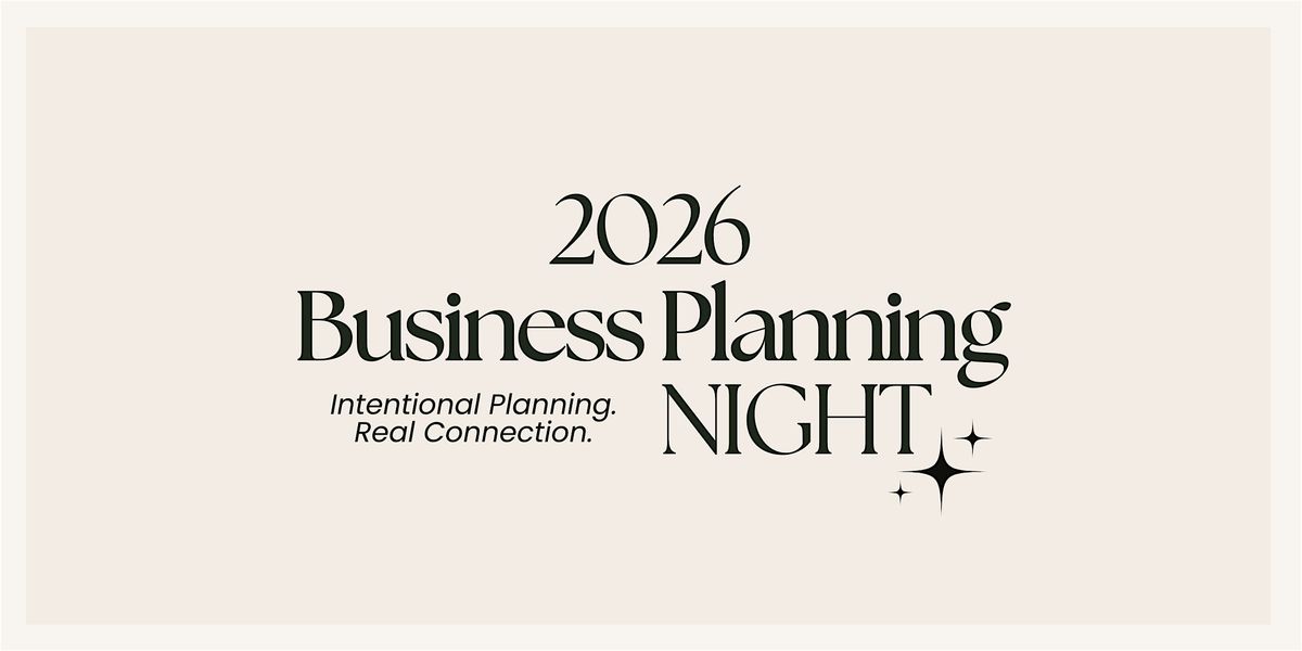 2026 Business Planning Night at The Barrel House, Thunder Bay on 19th January, 2026