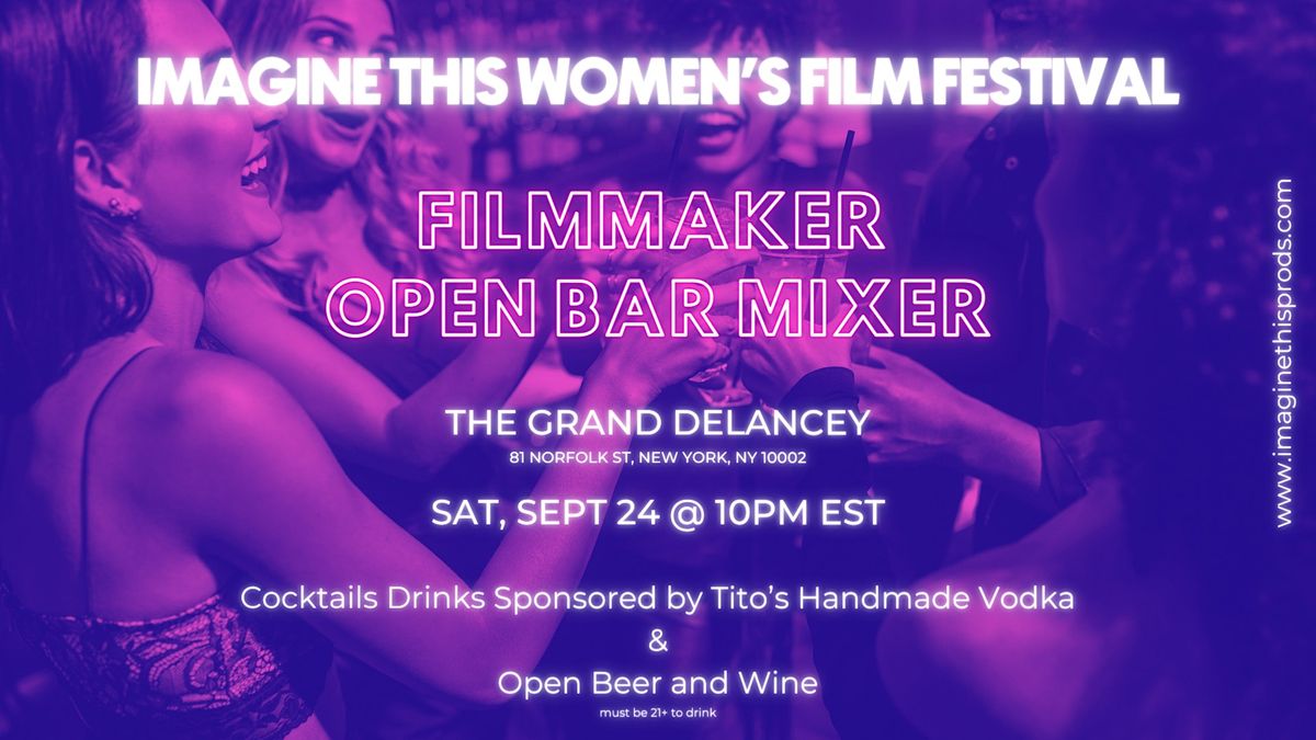 Imagine This Womens Film Festival: Filmmaker Open Bar Mixer at The ...