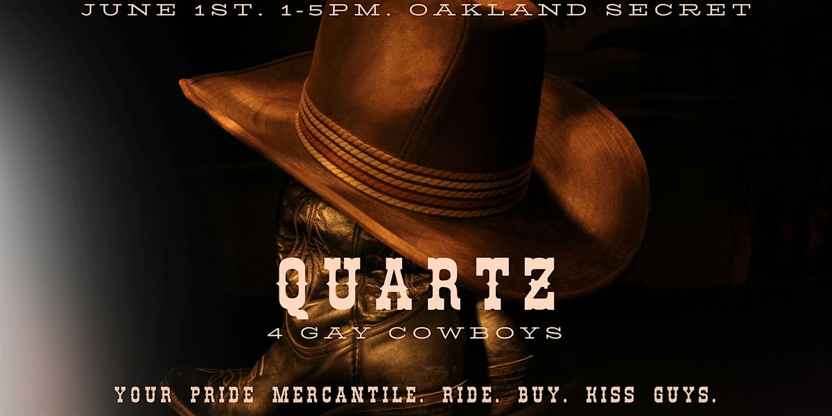 Quartz: Gay Cowboy Mercantile | Oakland Secret, 5th Street, Oakland, CA ...