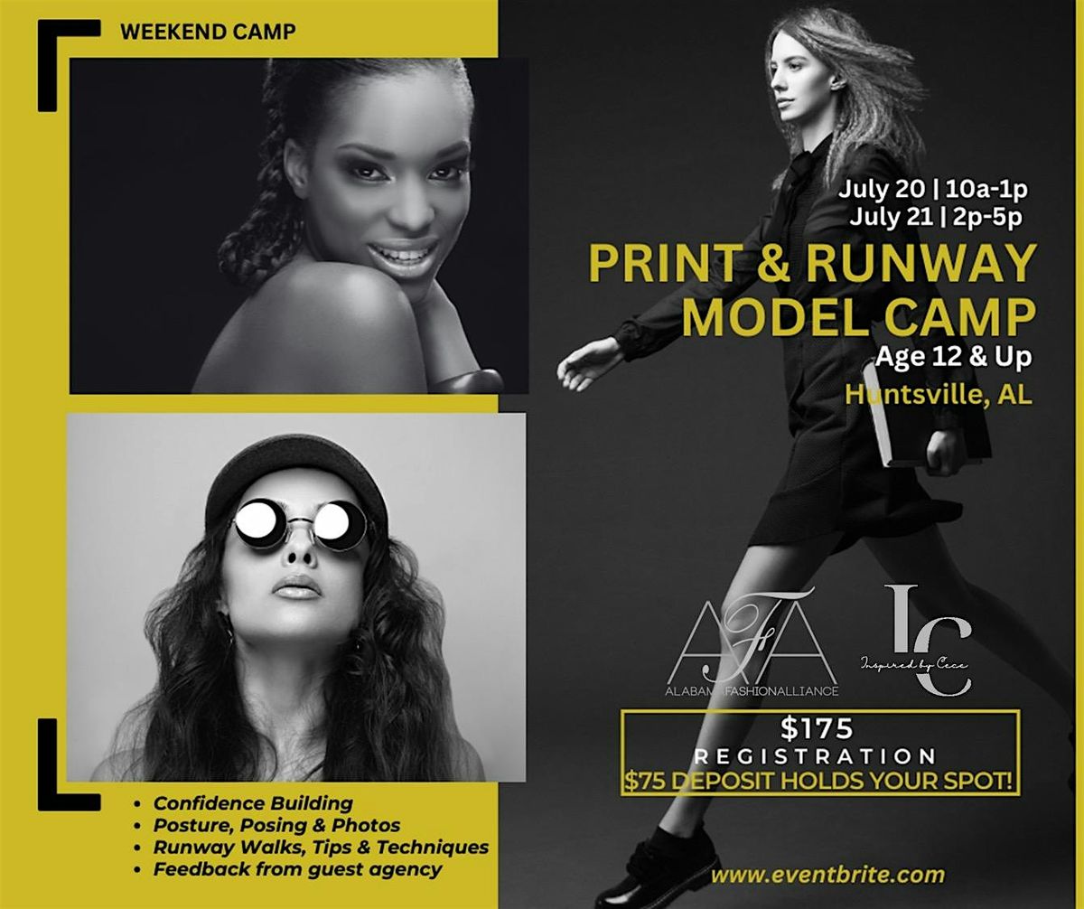 2-Day Summer Model Camp at Brahan Spring Recreation Center, Huntsville ...