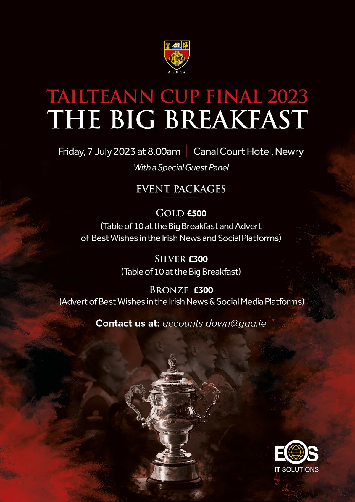 Down GAA Taileann Cup The Big Breakfast at Canal Court Hotel, Newry on ...