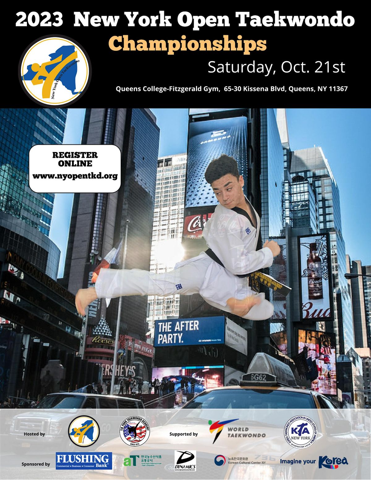 2023 New York Open TaeKwonDo Championships/Korean Cultural Festival ...
