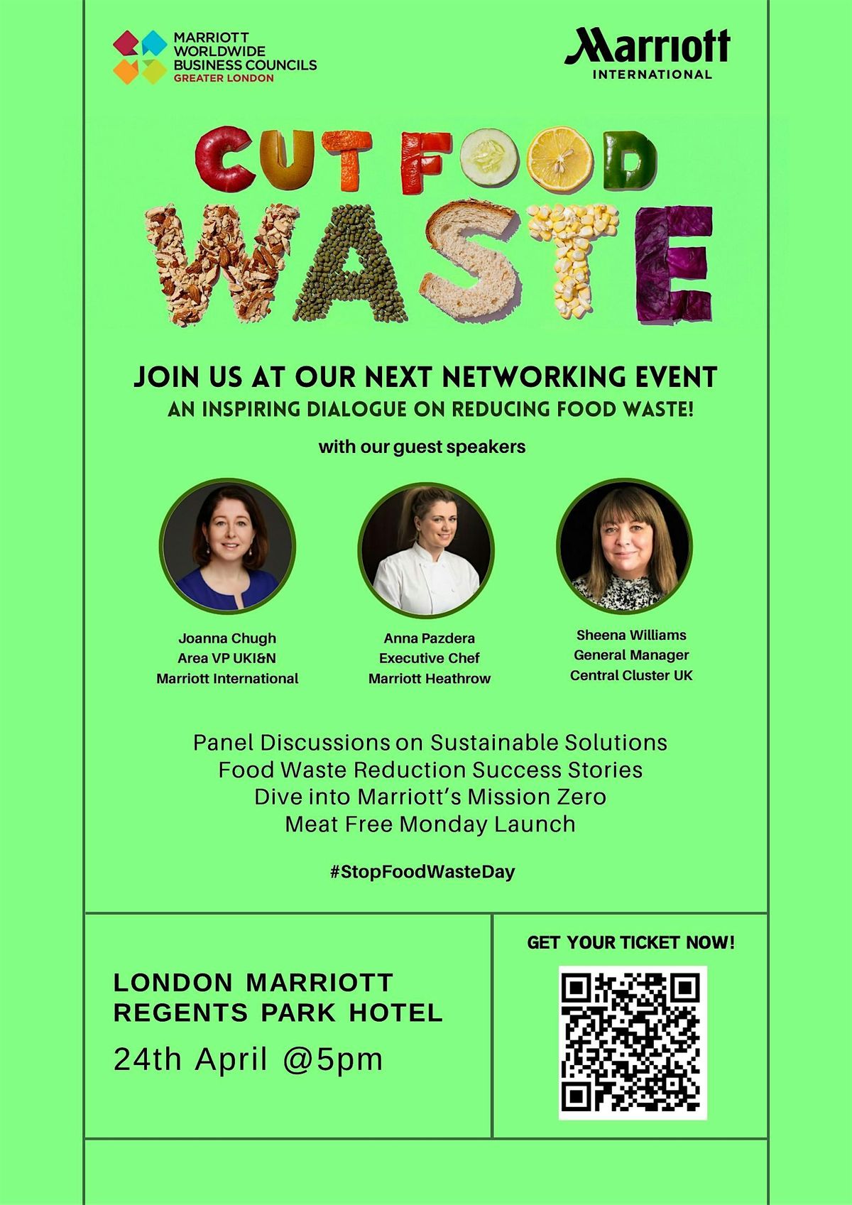 Sustainability in the Workplace - Marriott Networking Event-24th April ...