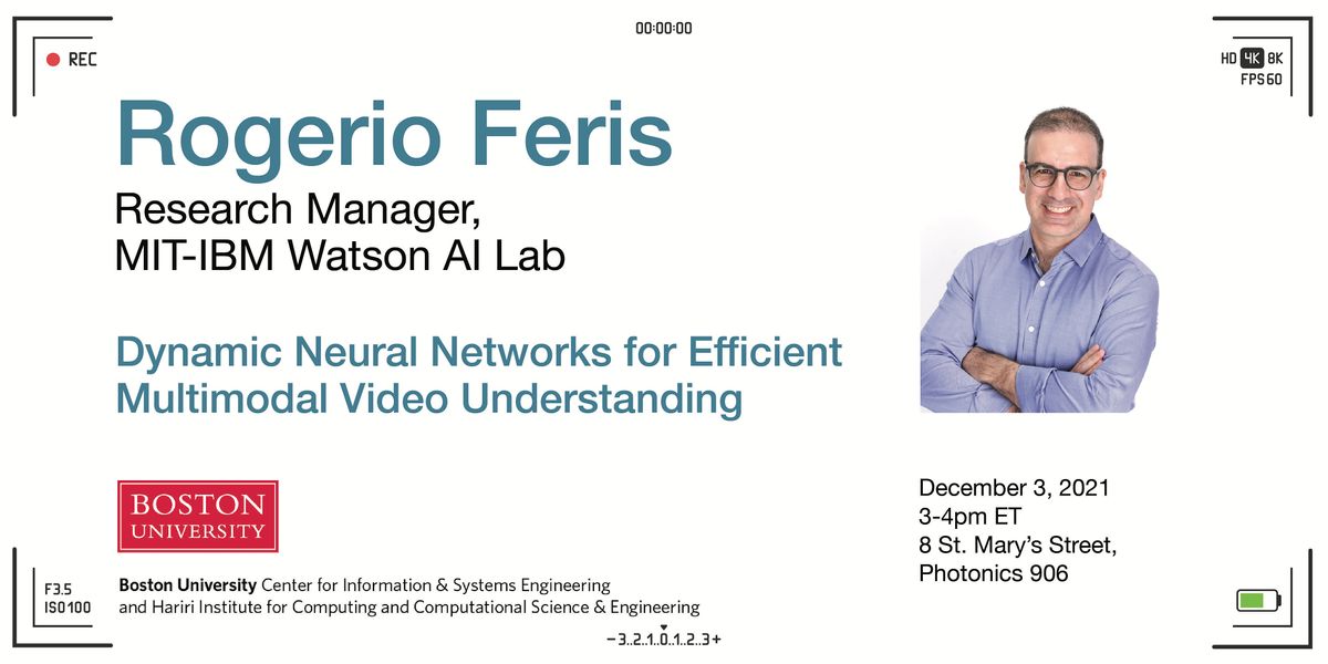 Dynamic Neural Networks for Efficient Multimodal Video Understanding at Photonics Center, Boston ...