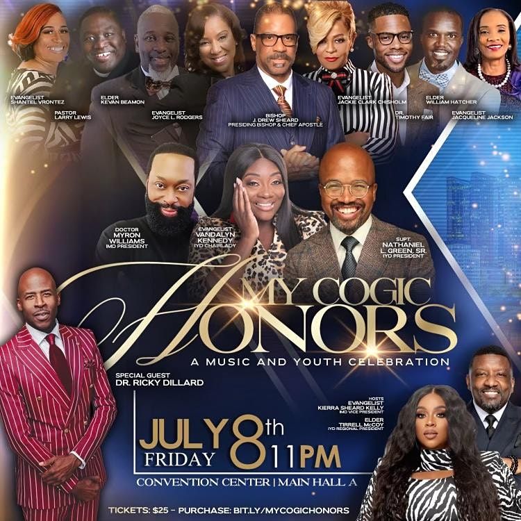 MY COGIC Honors | Convention Center Drive, Columbus, OH | July 8 to July 9
