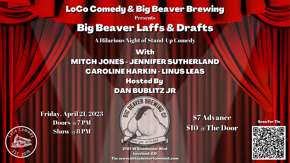 LoCo Comedy & Big Beaver Brewing Present Laffs & Drafts Comedy Showcase | Big Beaver Brewing Co ...