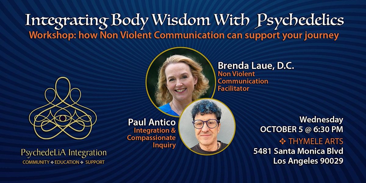 Integrating Body Wisdom With (or without) Psychedelics at Thymele Arts ...