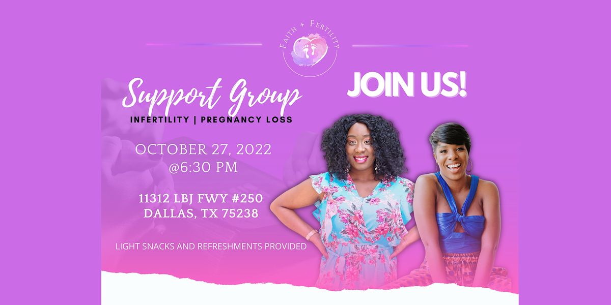 Pregnancy Loss | Infertility Support Group at The Blank Canvas Venue ...