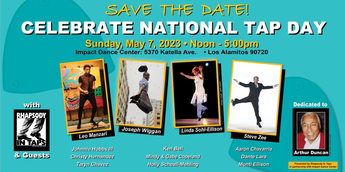 National Tap Day Celebration 2023 at Impact Dance Center, Los Alamitos ...