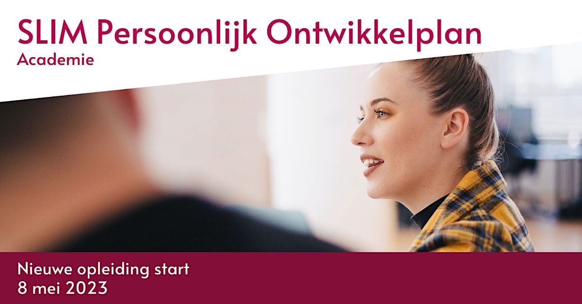 SLIM-programma - maak je persoonlijke ontwikkelplan #4 | Hogeschool ...