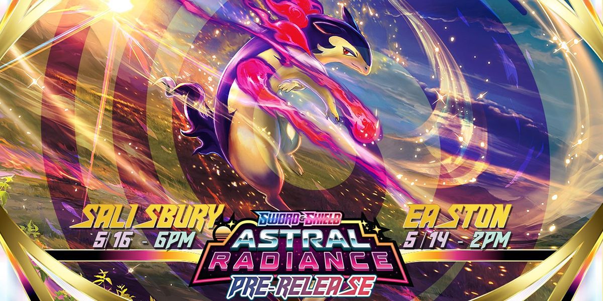 Pokemon: Sword & Shield Astral Radiance Prerelease - Easton at Portals ...