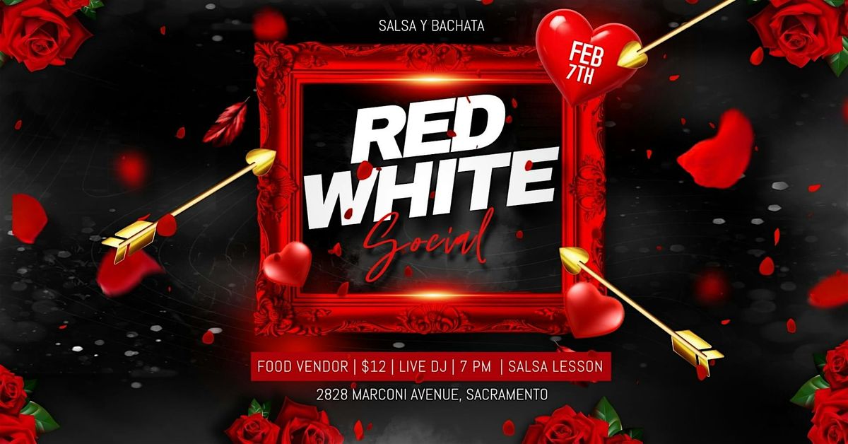 Red & White Valentine Social: Salsa & Bachata Edition at Del Campo ...
