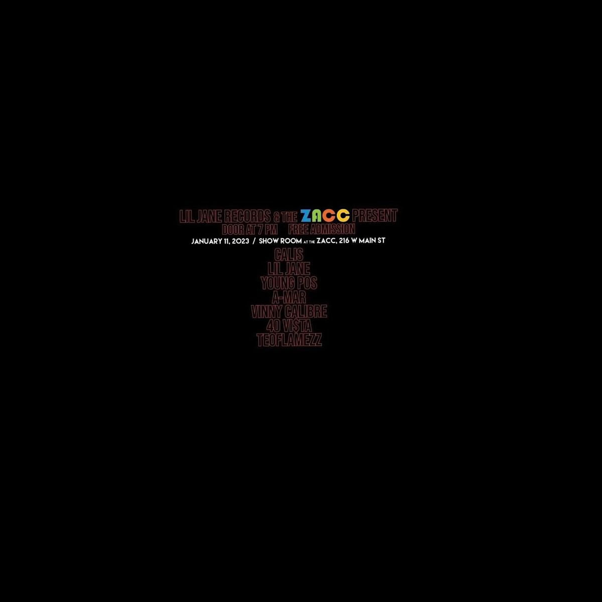 lil jane Records & The Zacc LIVE with ~Teoflamezz~ at 216 W Main St ...