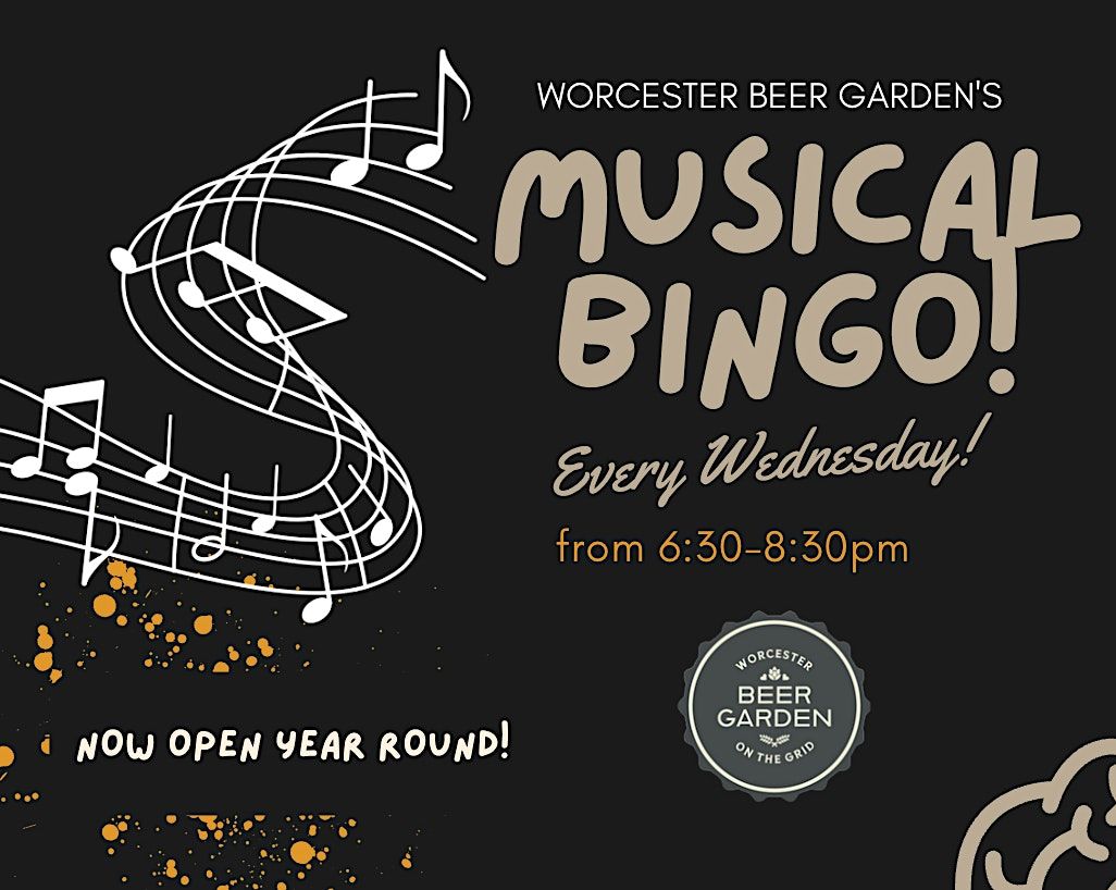 Musical Bingo at the Worcester Beer Garden | Worcester Beer Garden ...