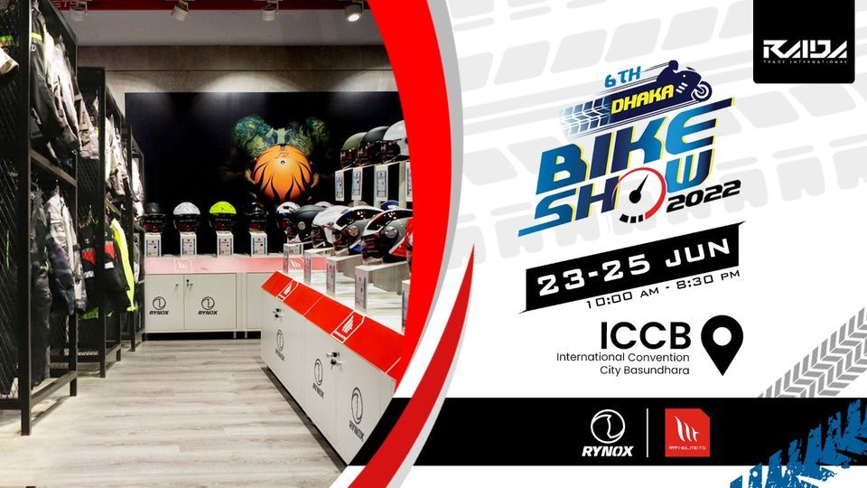 Raida Trade (MT Helmets & Rynox) in 6th Dhaka Bike Show 2022 ...