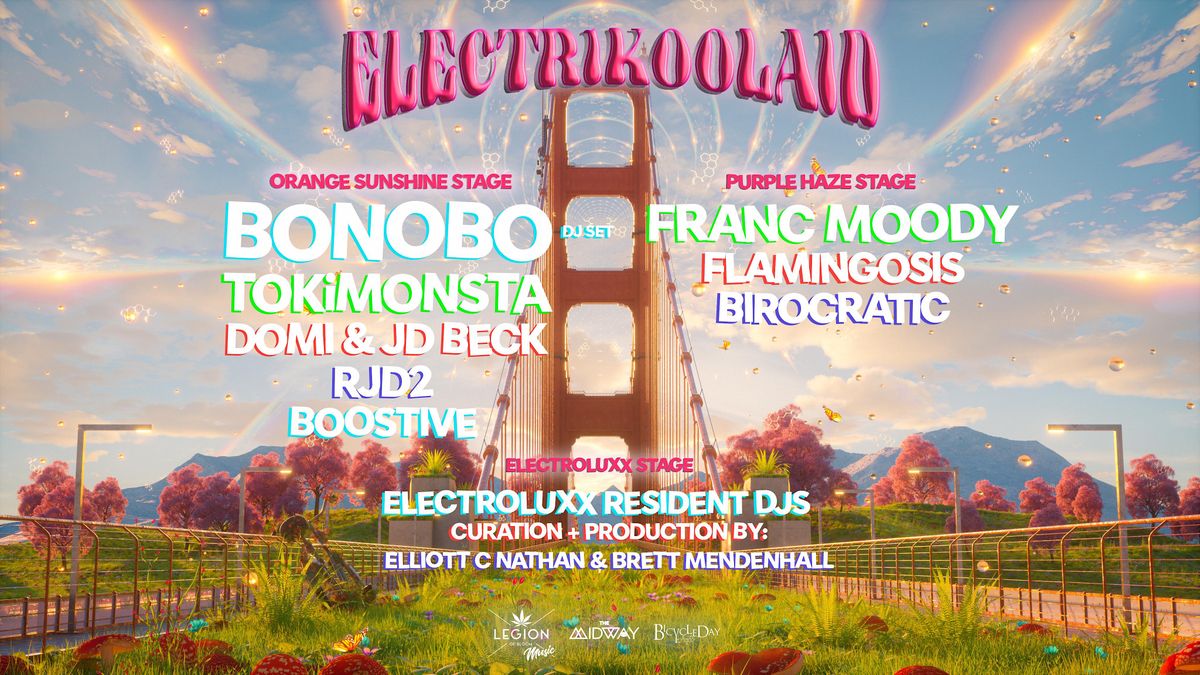 ELECTROLUXX: ElectriKoolaid ft. Bonobo, Franc Moody & More (BLOCK PARTY ...