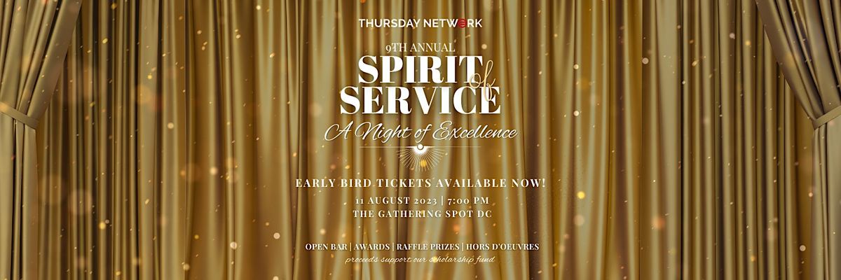 Thursday Network Presents: Spirit of Service 2023 at The Gathering Spot ...