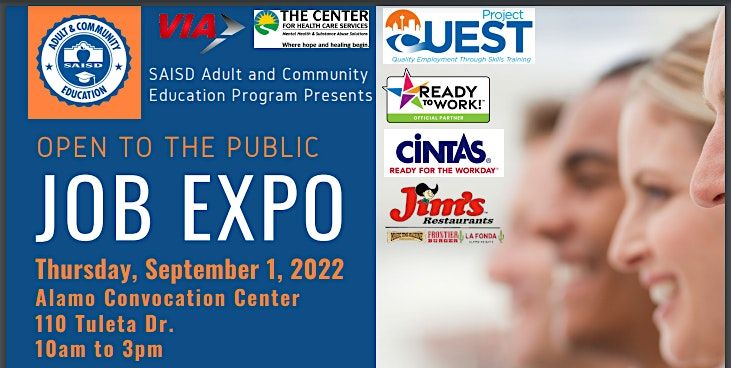 SAISD 2022 Job EXPO at Alamo Convocation Center, San Antonio on 1st ...