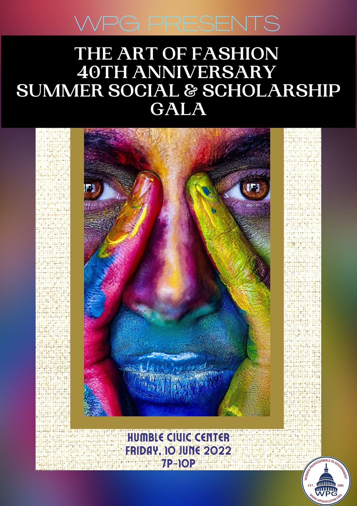 WPG Presents: The Art of Fashion - 40th Anniversary Summer Social ...