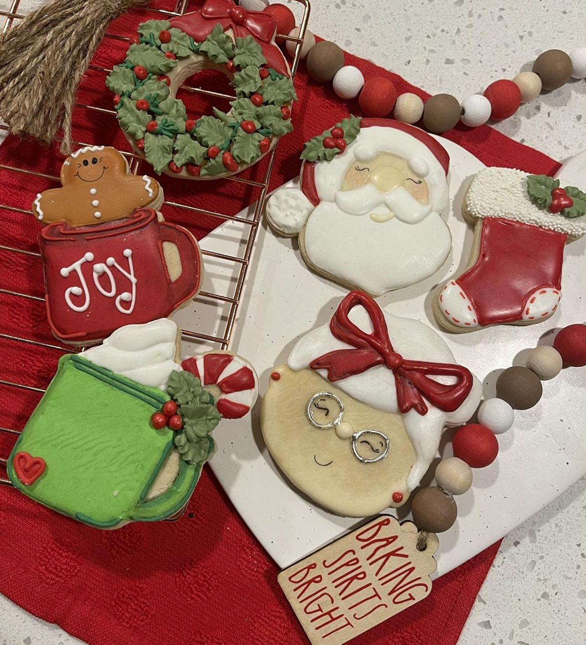 “Christmas in July” Advanced Techniques Royal Icing Class at Pepper ...
