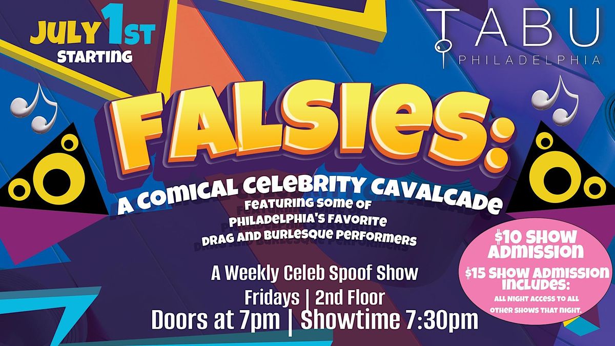 Falsies: A Comical Celebrity Cavalcade at Tabu Lounge & Sports Bar ...