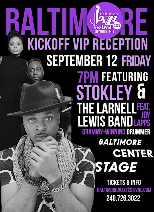 Baltimore Jazz Festival 2025 W/ Stokley, Larnell Lewis, and Isaac ...