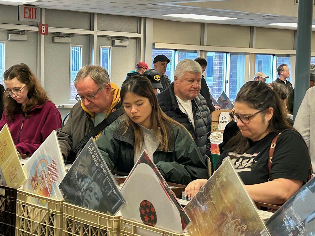 The Clark Record Riot! A giant vinyl record pop-up! 15,000 LPs in one ...