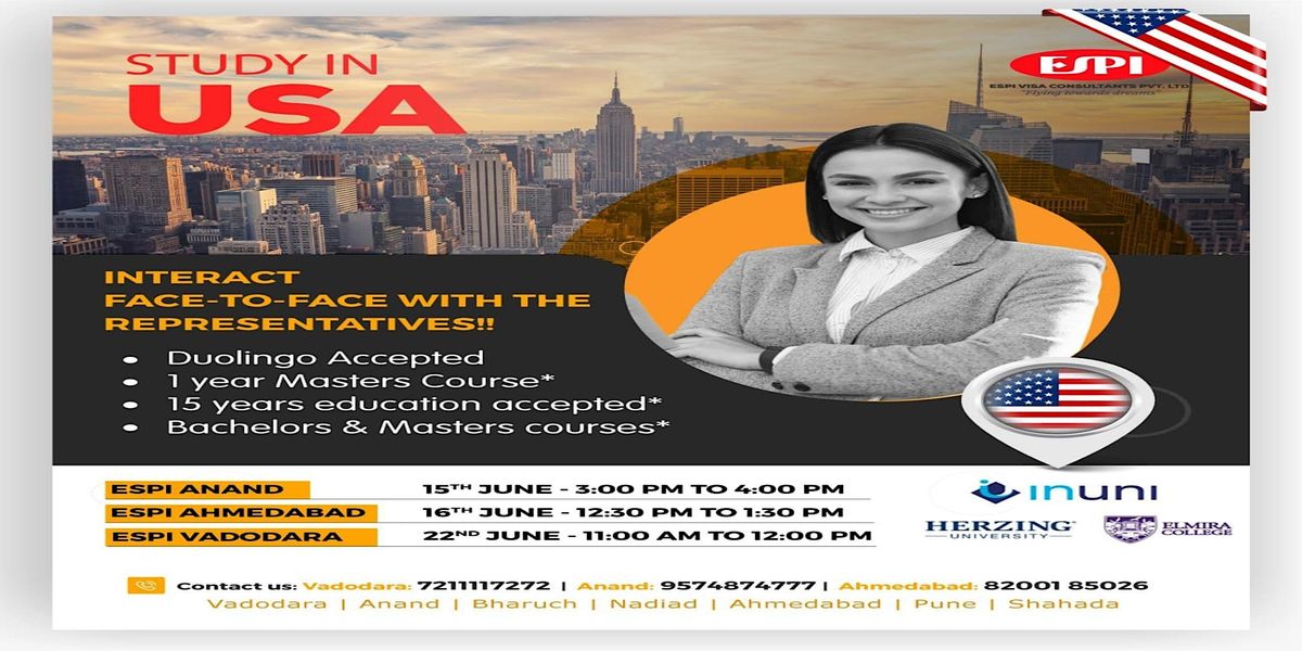 ESPI Study Abroad Global UniExpo 2023 at ESPI Visa Consultants, Vadodara on 15th June, 2023