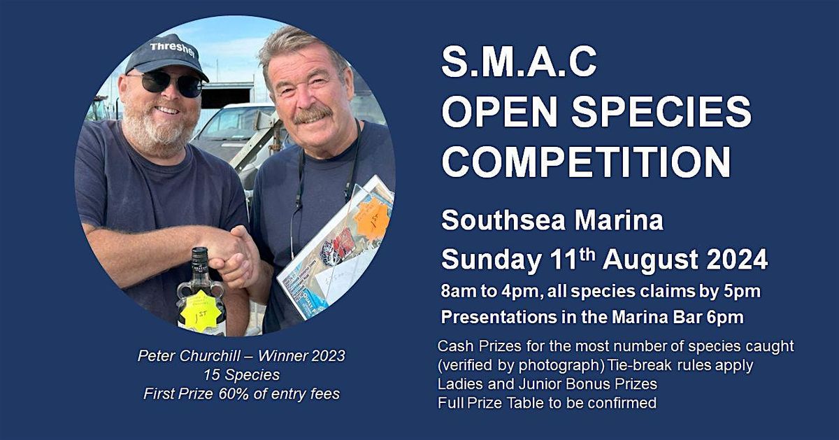 SMAC Open Species Competition | Premier Southsea Marina & Boatyard ...