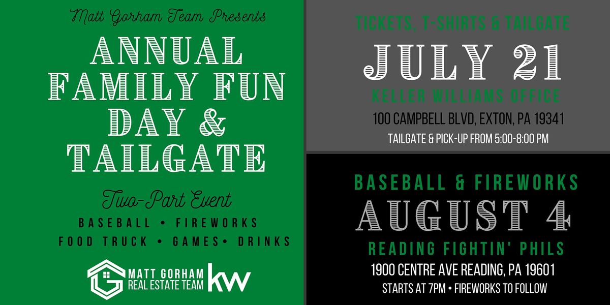 MGT Family Fun Day Reading Phils Game 2022 at Reading Fightin Phil's ...