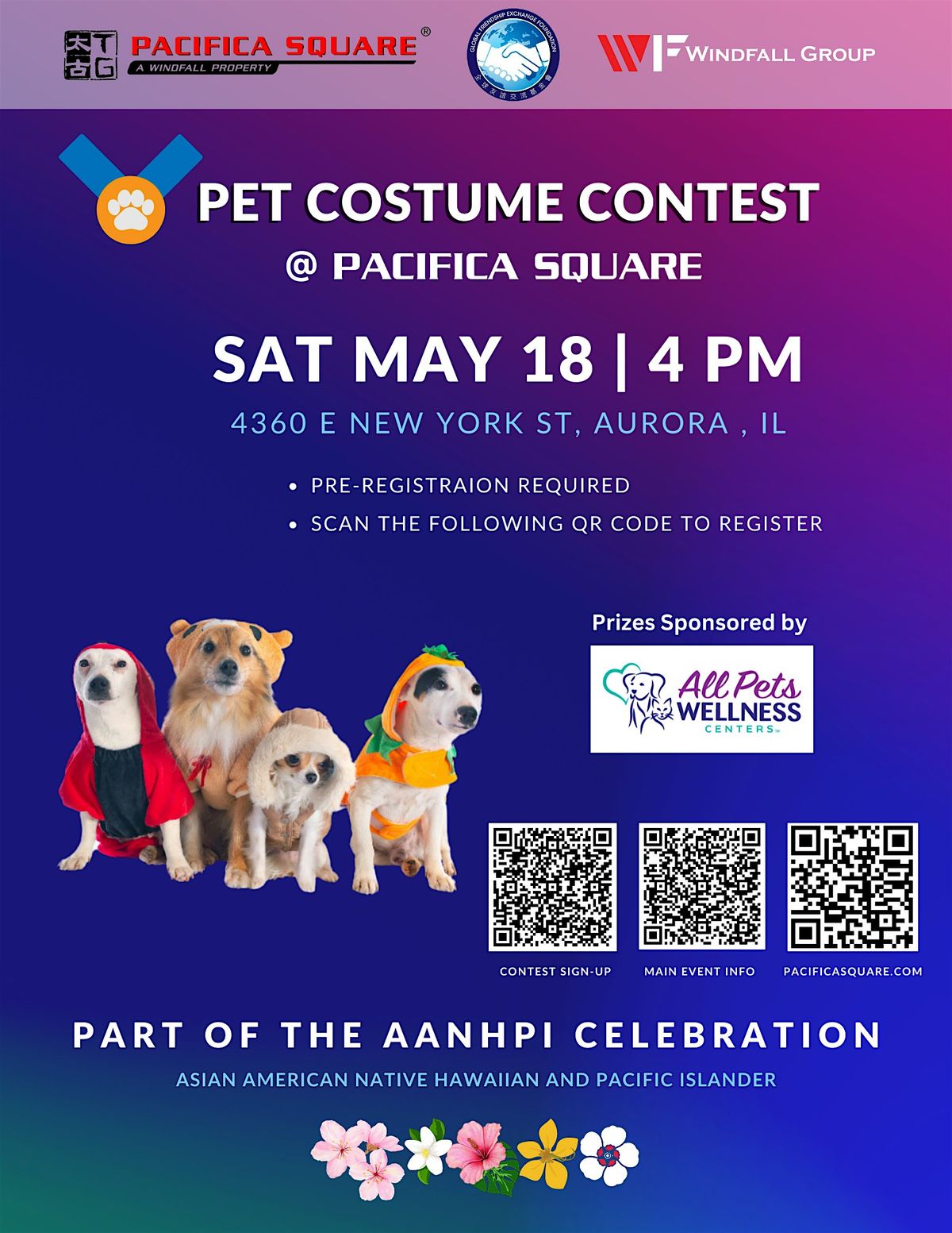 Pet Costume Contest at Pacifica Square Aurora Illinois 2024 AANHPI at ...