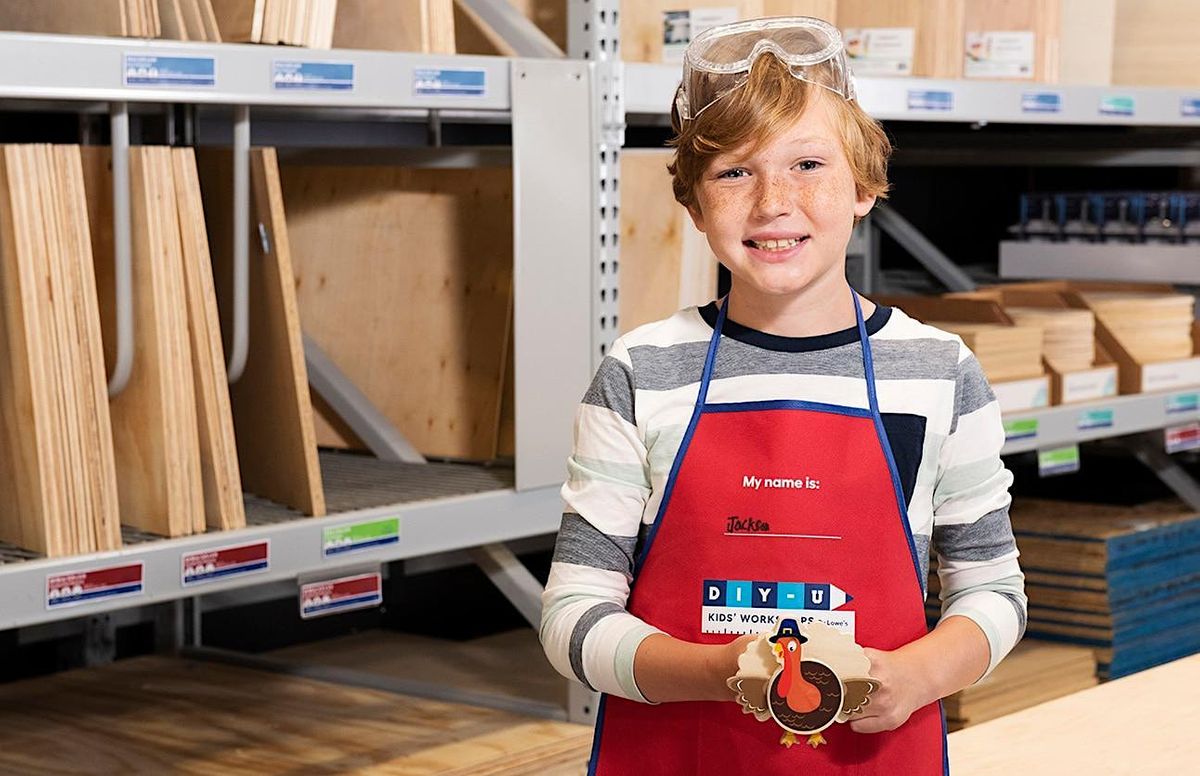 Gobble Up the Fun with a Dancing Turkey Toy at Lowe's Home Improvement ...