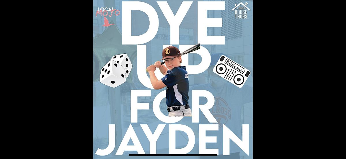 Dye up For Jayden at Phi Sigma Kappa, Amherst on 11th November, 2022