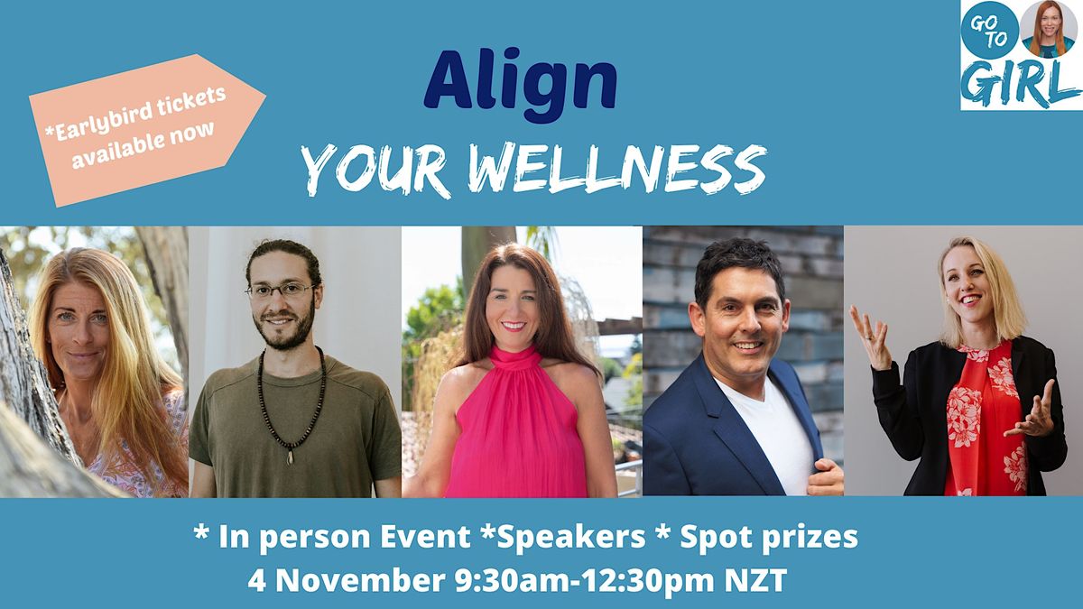 Align Your Wellness - in person event | 61-63 Hugo Johnston Drive ...
