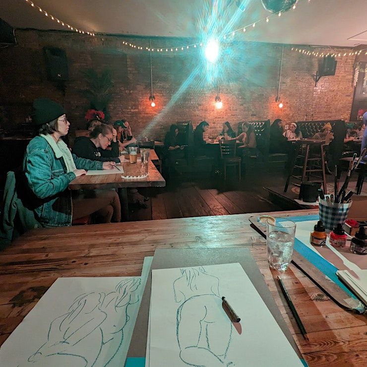 1/20 Brooklyn Hearts Club 3rd Anniversary: TRIPLE Figure Drawing ...