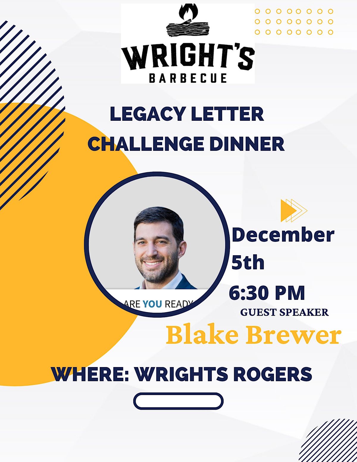Legacy Letter for Fathers at 5001 W Pauline Whitaker Pkwy, Rogers on ...