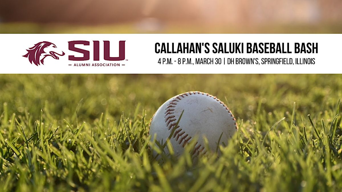 Callahans Saluki Baseball Bash at D H Brown's, Springfield on 30th ...